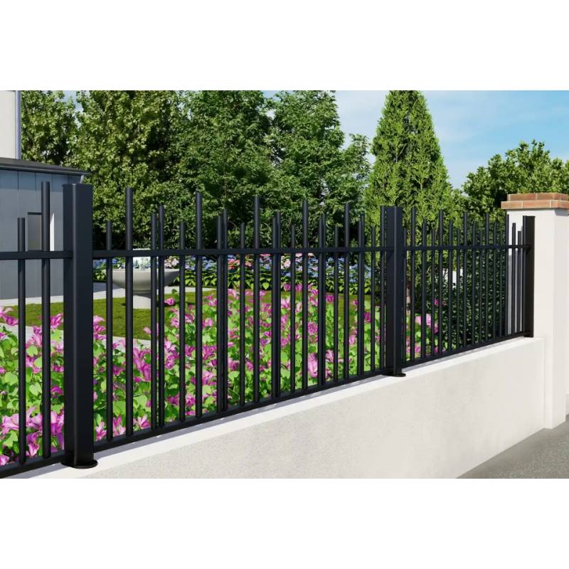 Clôture Aluminium barreaux asymétriques sur mesure | LMC Ouvertures